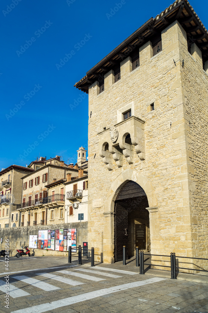 Porta San Francesco San Marino aka Porta del Loco Stock Photo | Adobe Stock