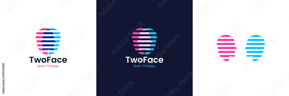 Two Face Logo