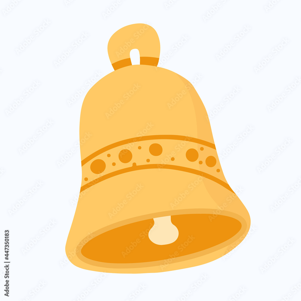 Hand drawn Ring bell . Ring bell sketch icon for infographic, concept ...