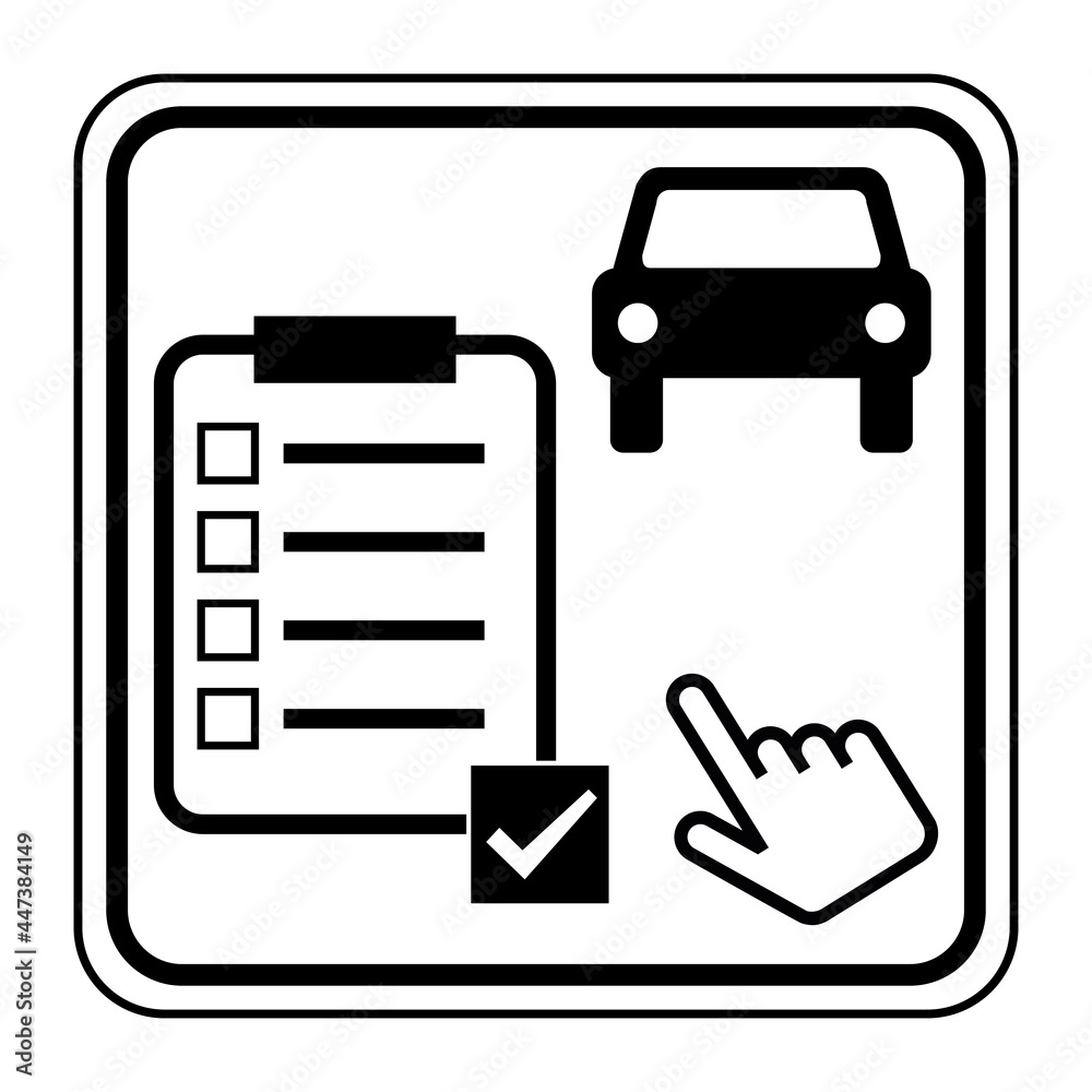 Logo contrôle technique. Stock Vector | Adobe Stock