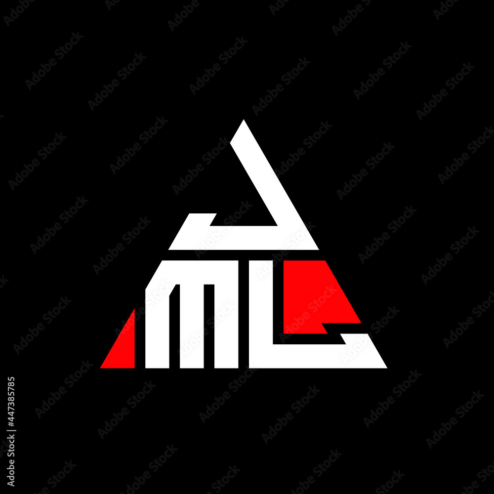JML triangle letter logo design with triangle shape. JML triangle logo ... JML triangle letter logo design with triangle shape. JML triangle logo ...