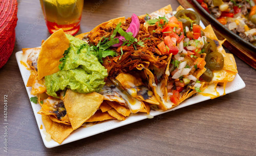 Traditional Mexican Nachos