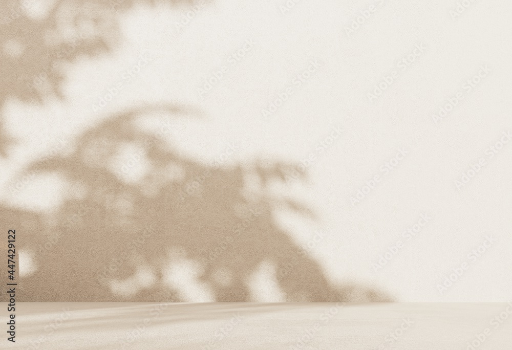 Podium, stand on pastel light stucco background. Unobtrusive background ...