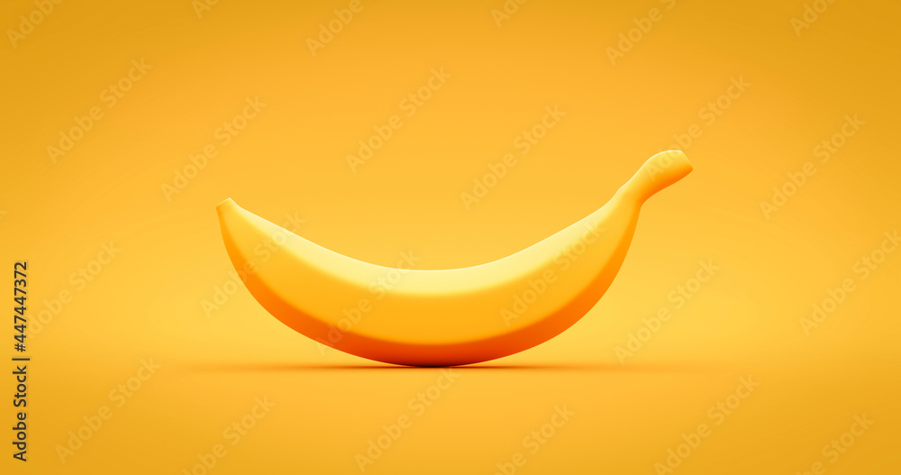 Yellow ripe banana peeled or fresh tropical sweet tasty organic fruit ...