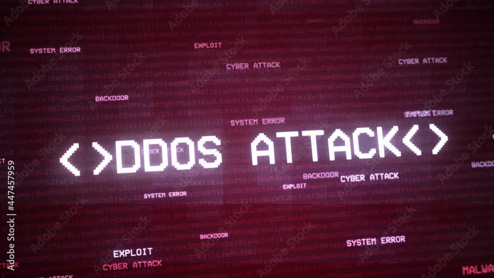 ddos hacker attack Computer screen with hacking warning message ... ddos hacker attack Computer screen with hacking warning message ...