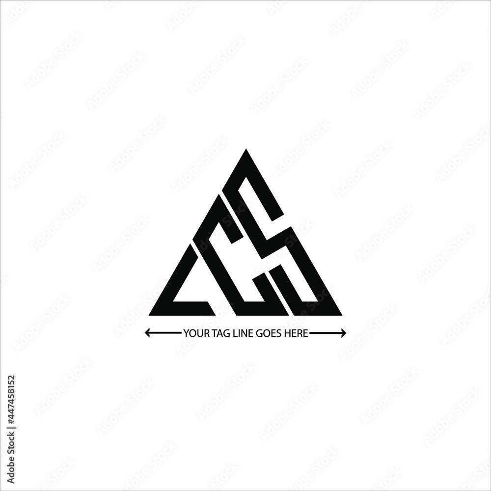 LCS letter logo creative design. LCS unique design Stock Vector | Adobe ...