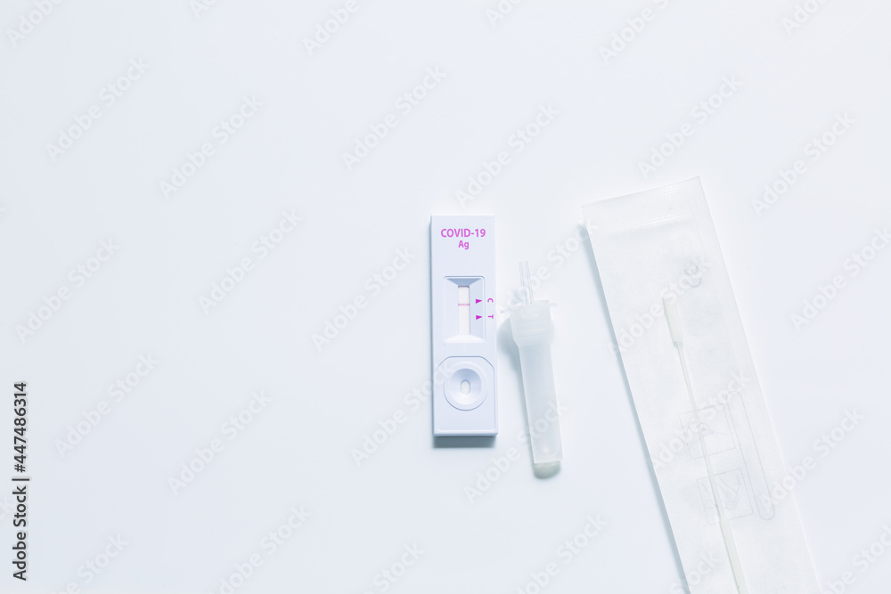 Rapid antigen self test kit for Covid-19 diagnostic at home with nasal ...
