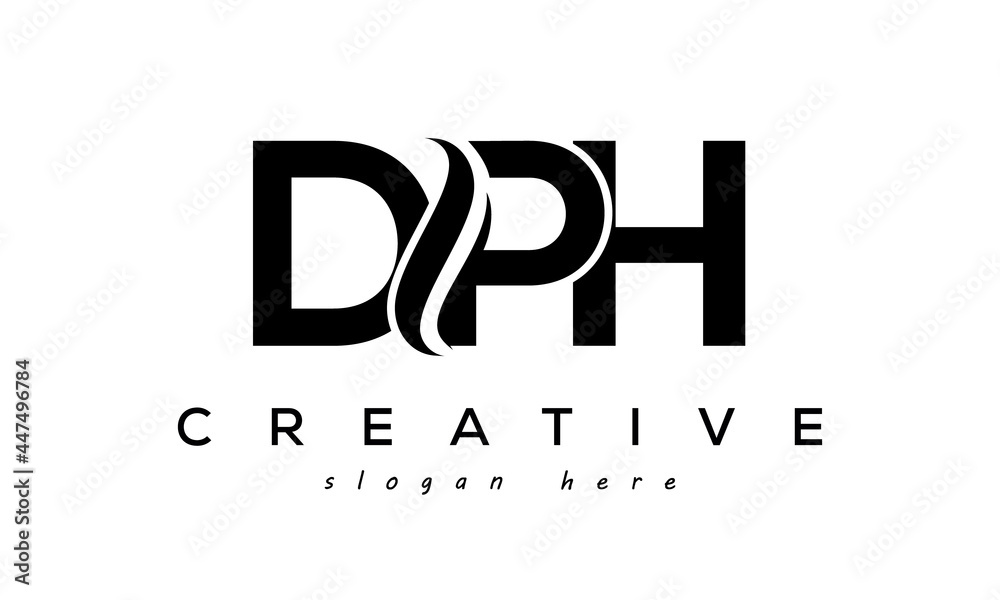 Letter DPH creative logo design vector Stock Vector | Adobe Stock
