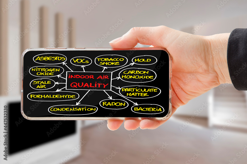 Foto de Layout about the most common dangerous domestic pollutants we ...