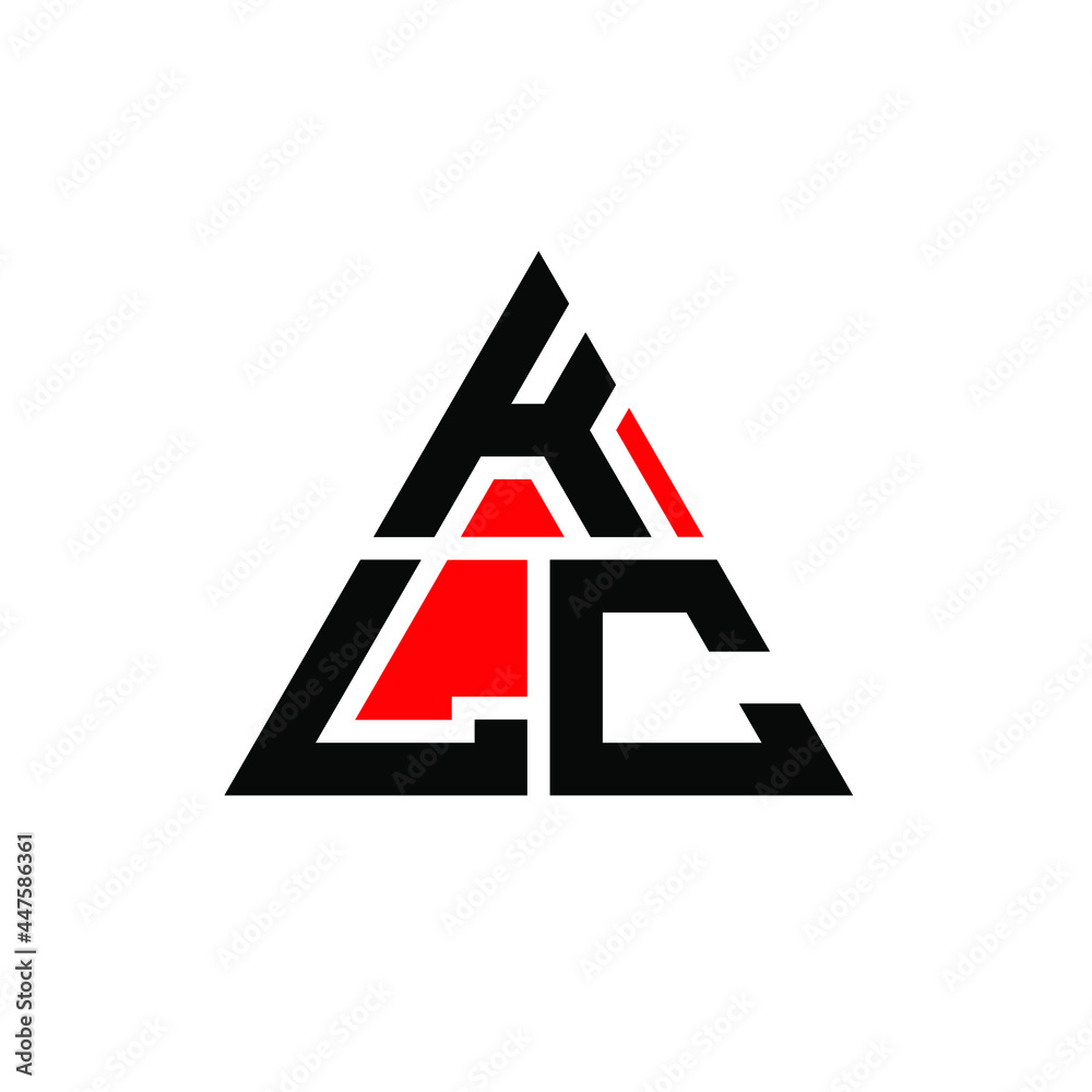 KLC triangle letter logo design with triangle shape. KLC triangle logo ... KLC triangle letter logo design with triangle shape. KLC triangle logo ...