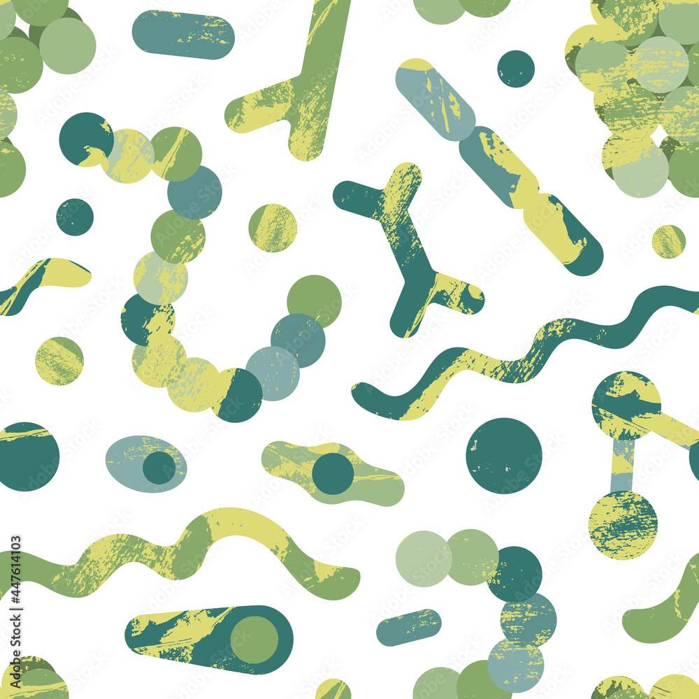 Microbiology, bacteriology. Bacteria, microorganism: coccus ...