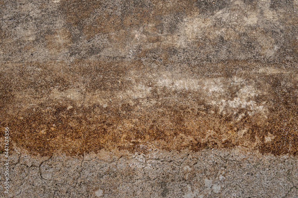 The texture of a stone wall, floors, concrete destruction, metal ...