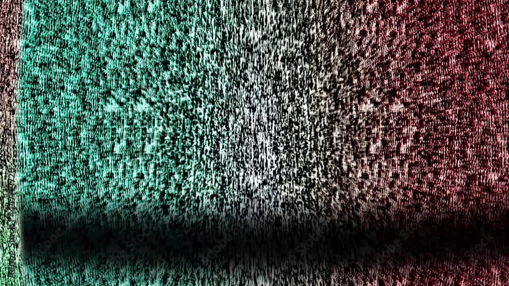 4k Loop television interference pattern caused by satellite signal ...