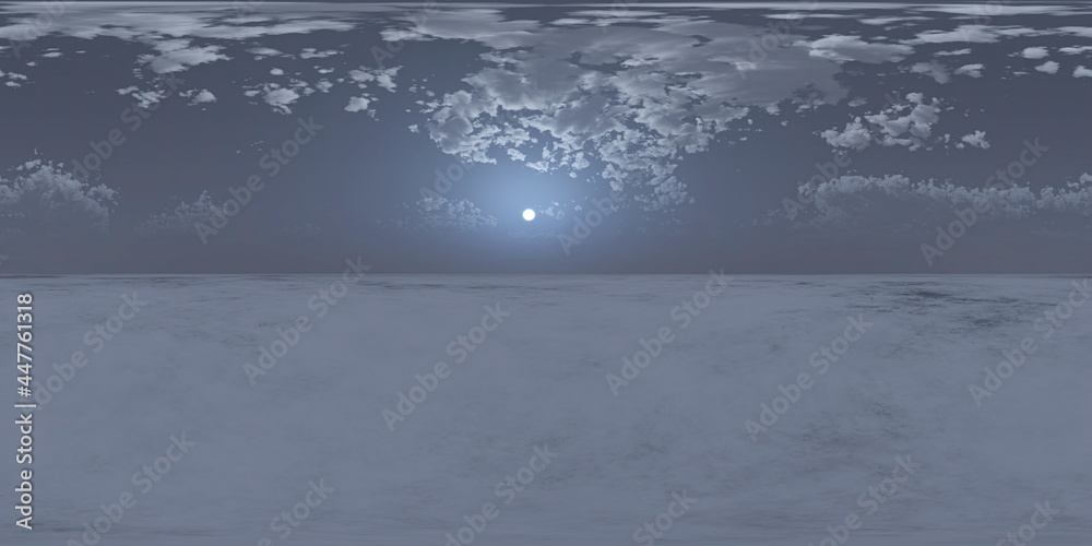 Seamless sky hdri panorama 360 degrees angle view with zenith and ...