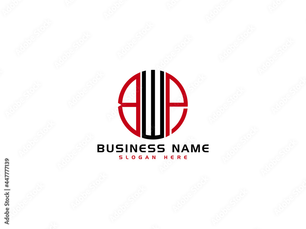 Letter BWP Logo Icon Vector Image Design For New Business Stock Vector ...