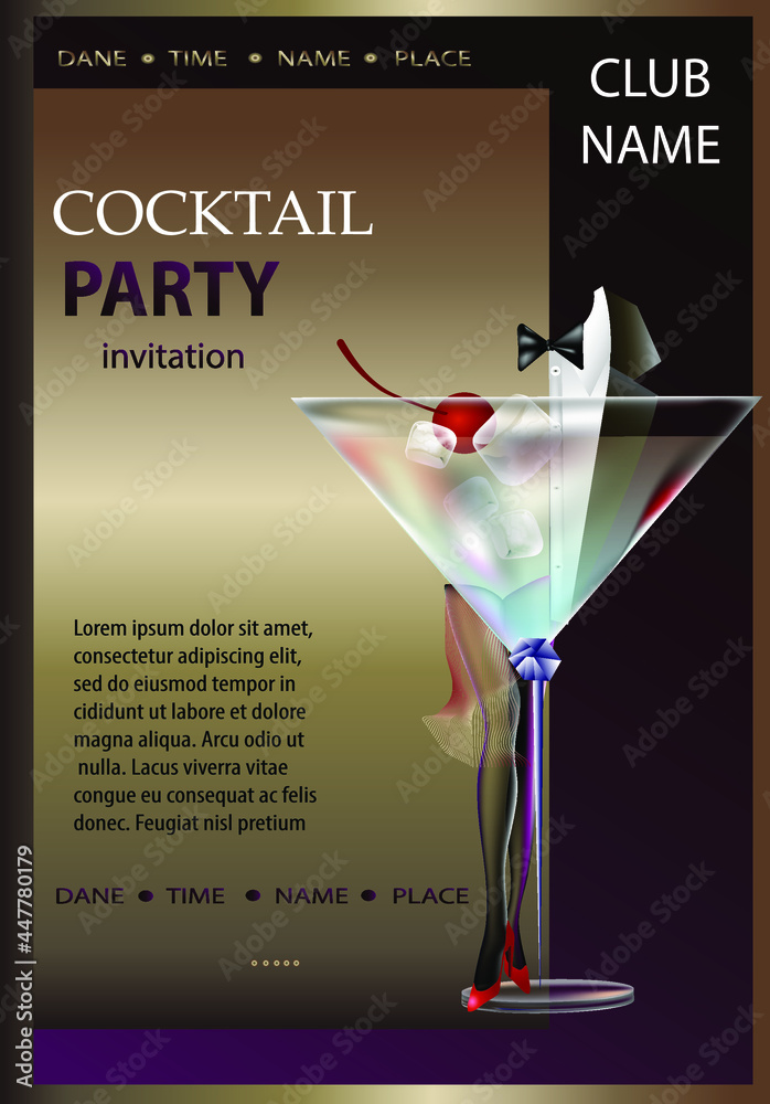 Cocktail Party Invitation