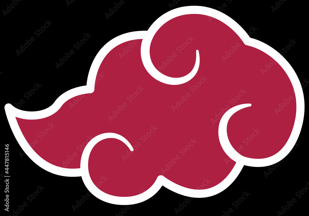 The red clouds that surround the Village hidden in rain are the emblem ...