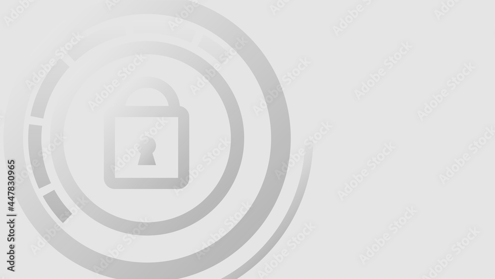 Cyber security vector design template background for presentation ...