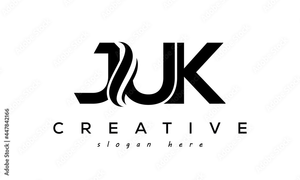 Letter JUK creative logo design vector Stock Vector | Adobe Stock