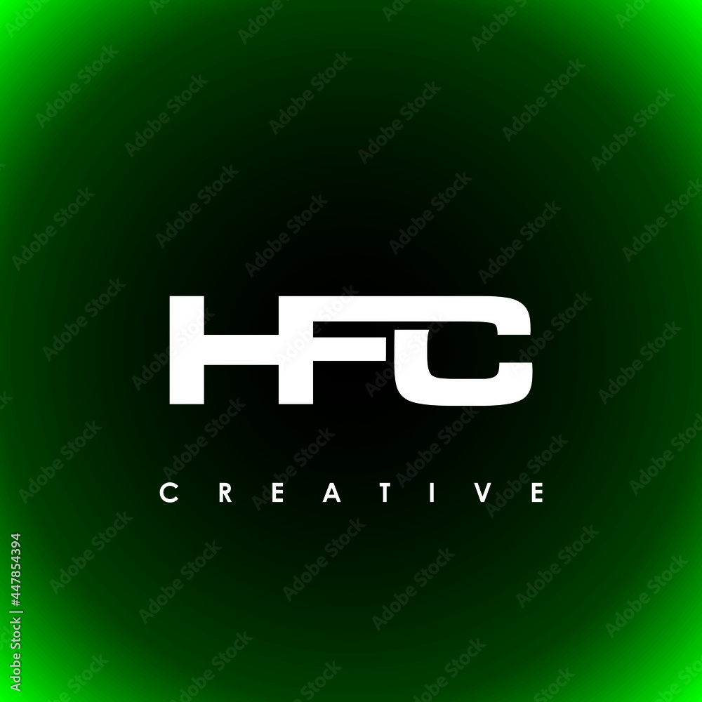 HFC Letter Initial Logo Design Template Vector Illustration Stock ...