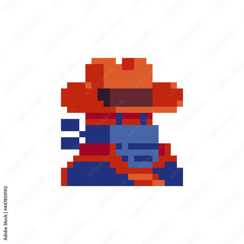 The robber in a mask, cowboy male character. Avatar, portrait, profile ...