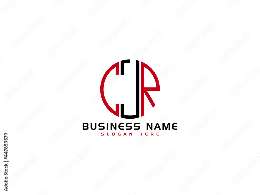 Letter CJR Logo Icon Vector Image Design For New Business Stock Vector ...