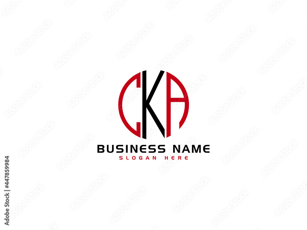 Vetor de Letter CKA Logo Icon Vector Image Design For New Business do ...