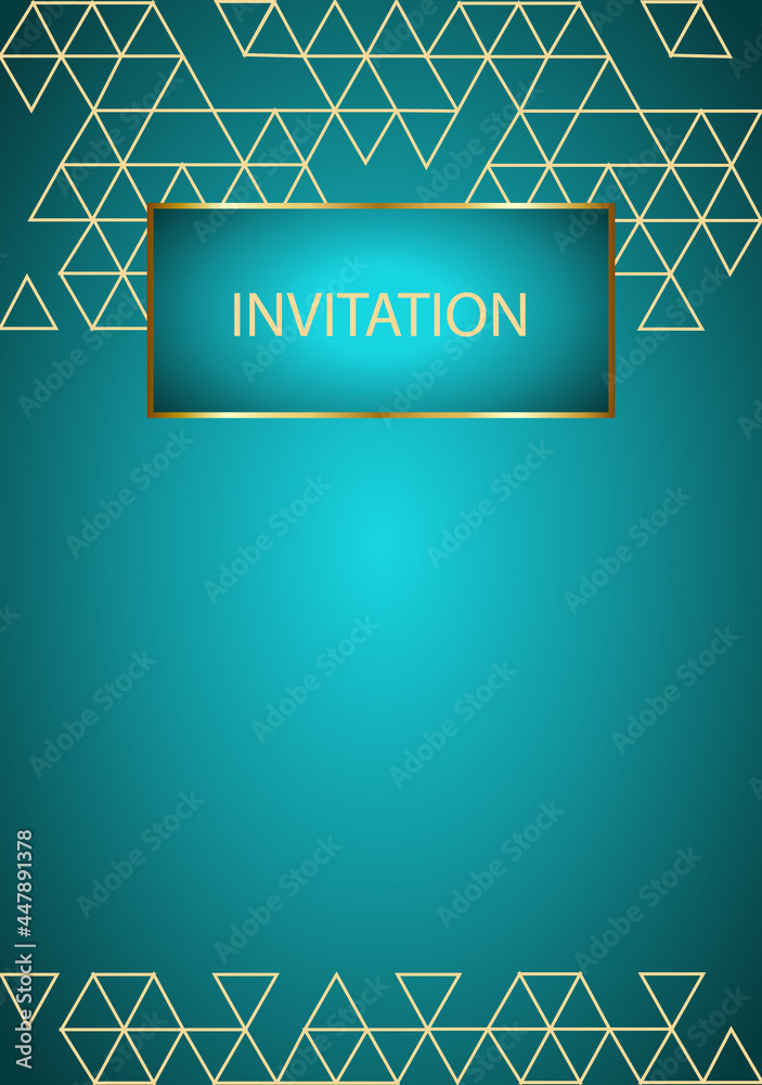 vector Invitation card background for place to put your text Stock ...