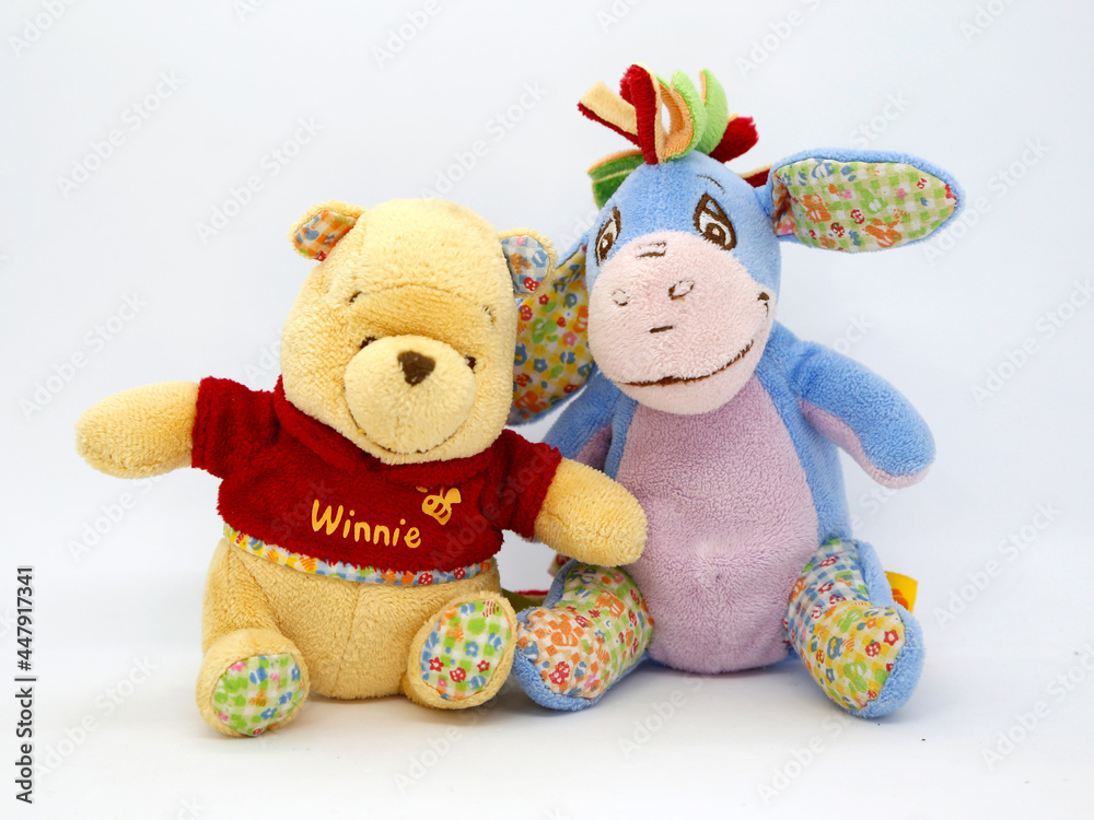 Winnie the Pooh and Eeyore. Igor. Friends of Piglet and Tigger ...