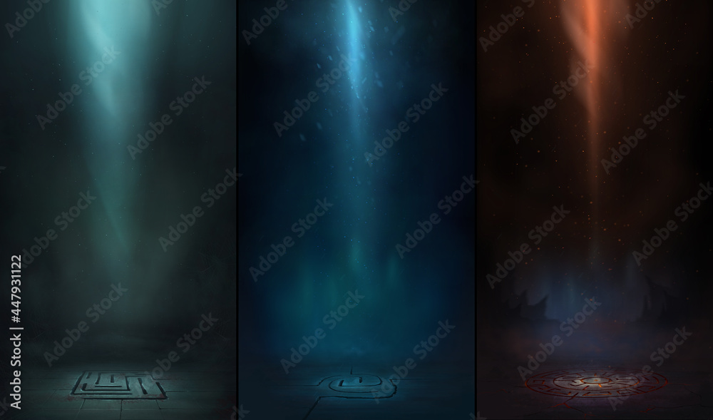 A set of backgrounds for the game character. Backgrounds for the game ...