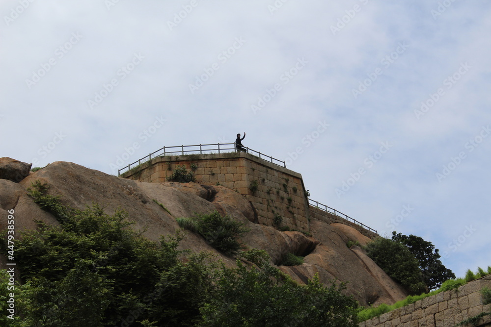 old fortress tower at chitradurga Karnataka tourist attractions ancient ...
