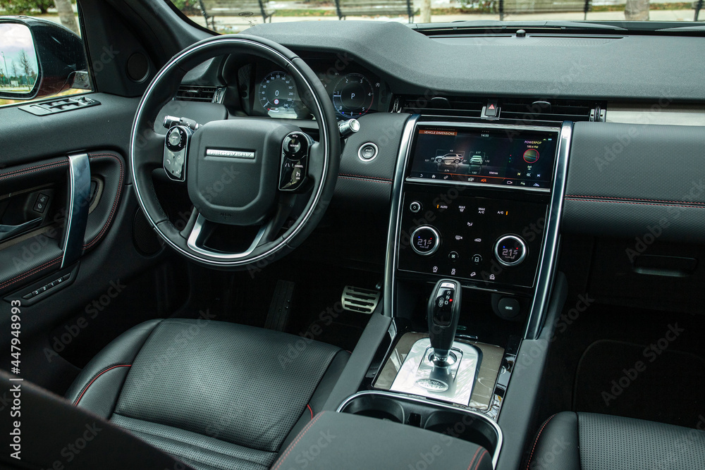 Land Rover Discovery Sport is a compact luxury crossover SUV produced ...