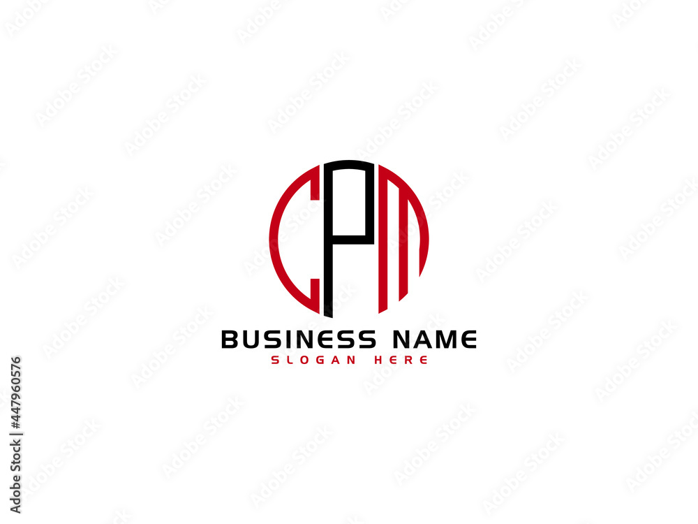 Letter CPM Logo Icon Vector Image Design For New Business Stock Vector ...