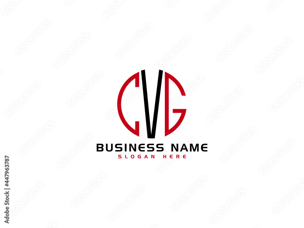 Letter CVG Logo Icon Vector Image Design For New Business Stock Vector ...