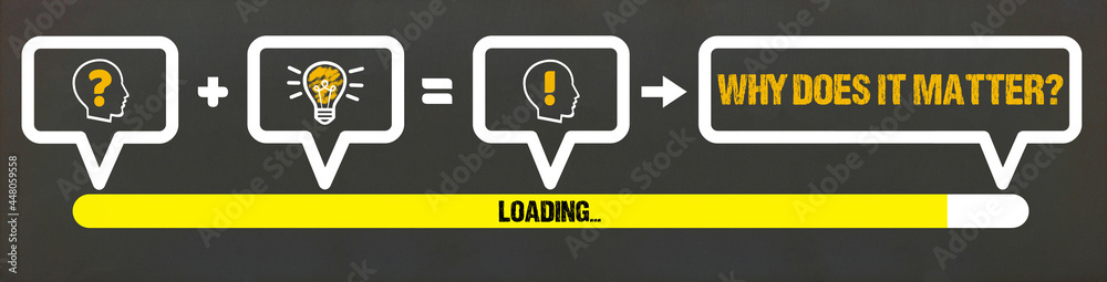 why does it matter? Stock Illustration | Adobe Stock