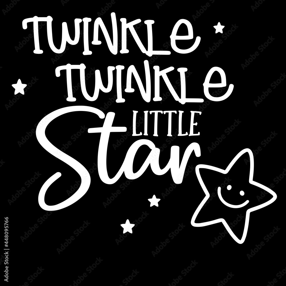 twinkle twinkle little star on black background inspirational quotes ...