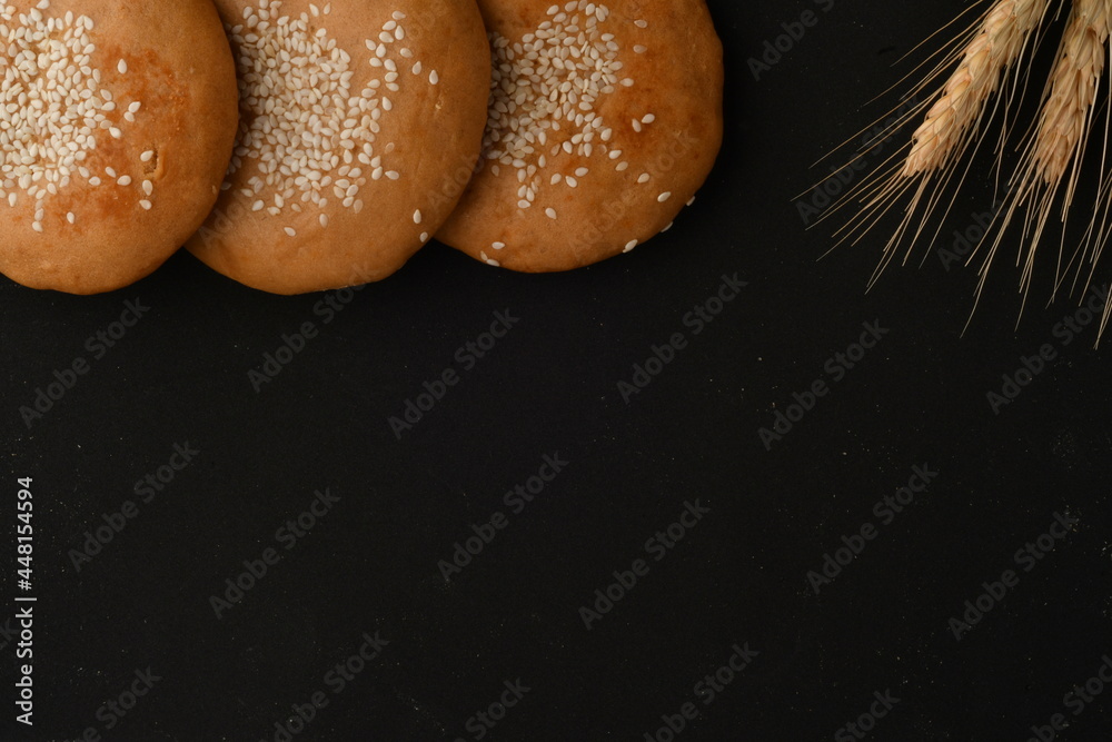 Maryam bread, molasses, yellow bread, yeast, flour, baker Stock Photo ...