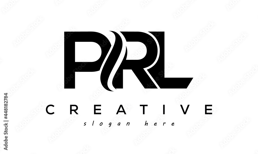 Letter PRL creative logo design vector Stock Vector | Adobe Stock