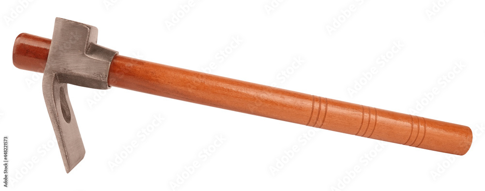 Adze cutting tool isolated on white background Stock Photo | Adobe Stock