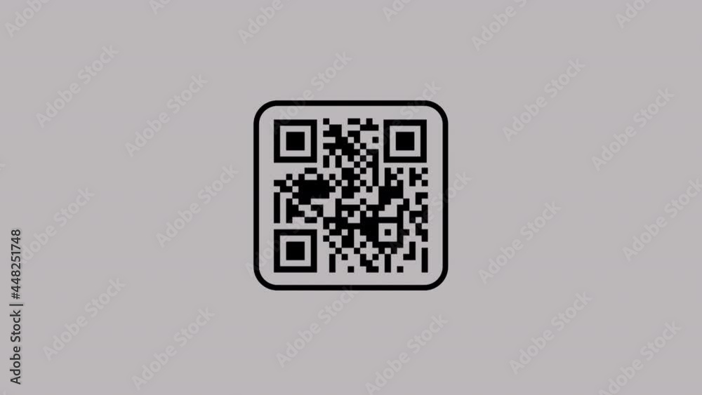 Business inventory bar code, bar code line art icon for apps and ...