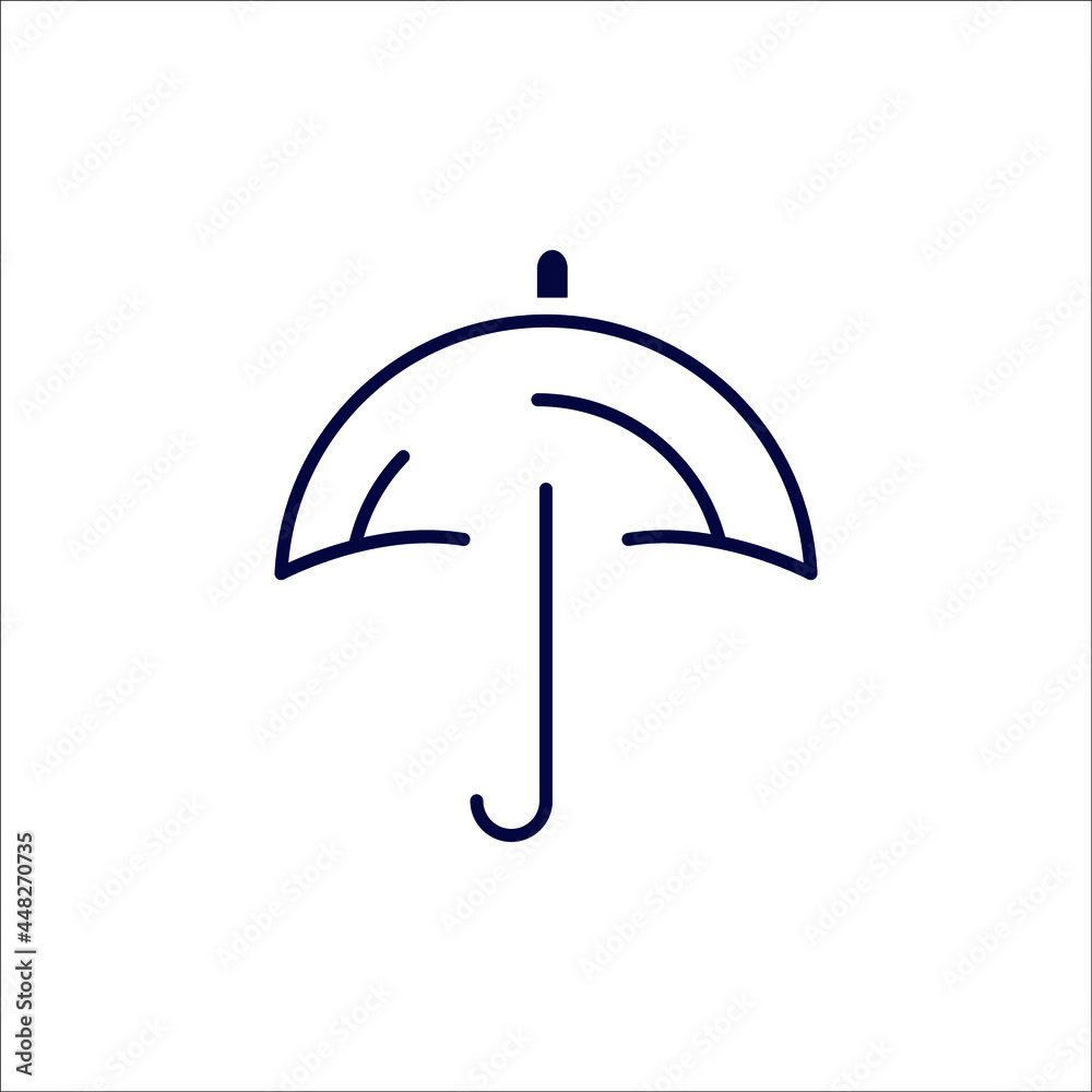 umbrella icons symbol vector elements for infographic web Stock Vector ...