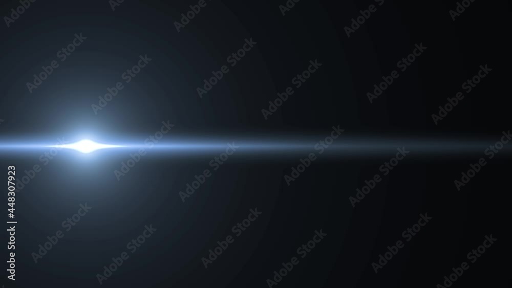 Lens moving from left to right on black background 4k Flares moving ...