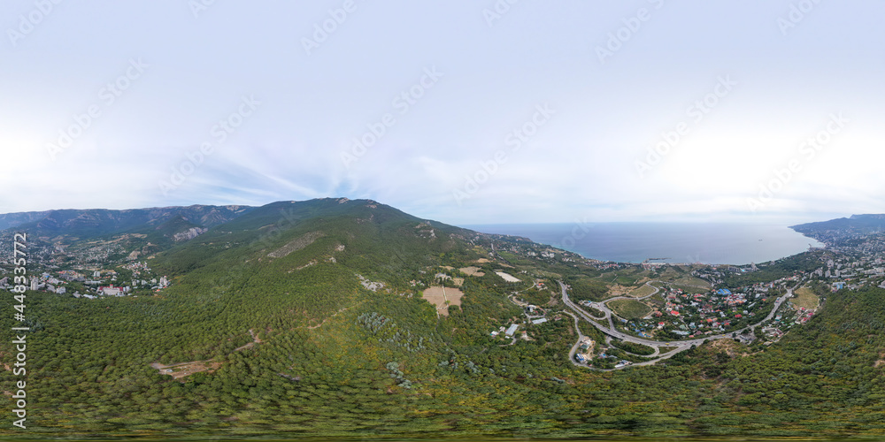 Massandra, Crimea. The Massandra Palace of Emperor Alexander III is ...