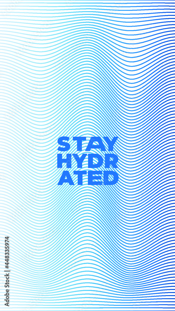 Stay hydrated drink water poster design for health healthy lifestyle ...