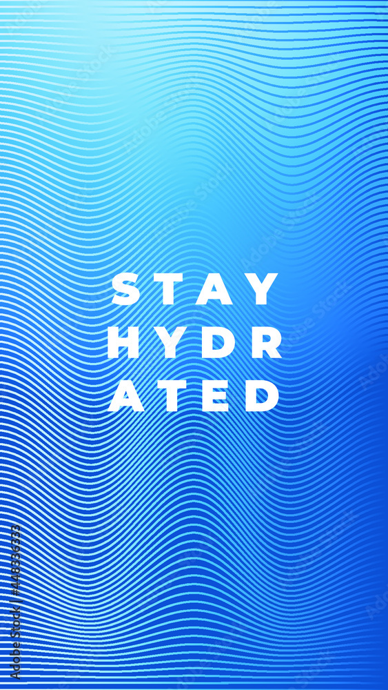 Stay hydrated drink water poster design for health healthy lifestyle ...