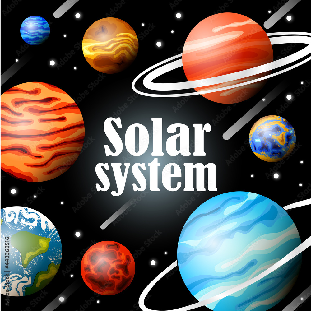 Solar system. Elements of the solar system. Planets of the solar system ...
