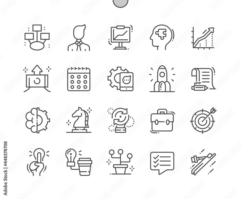 New business. Diagram and graphs. Work processes. Strategy, development ...