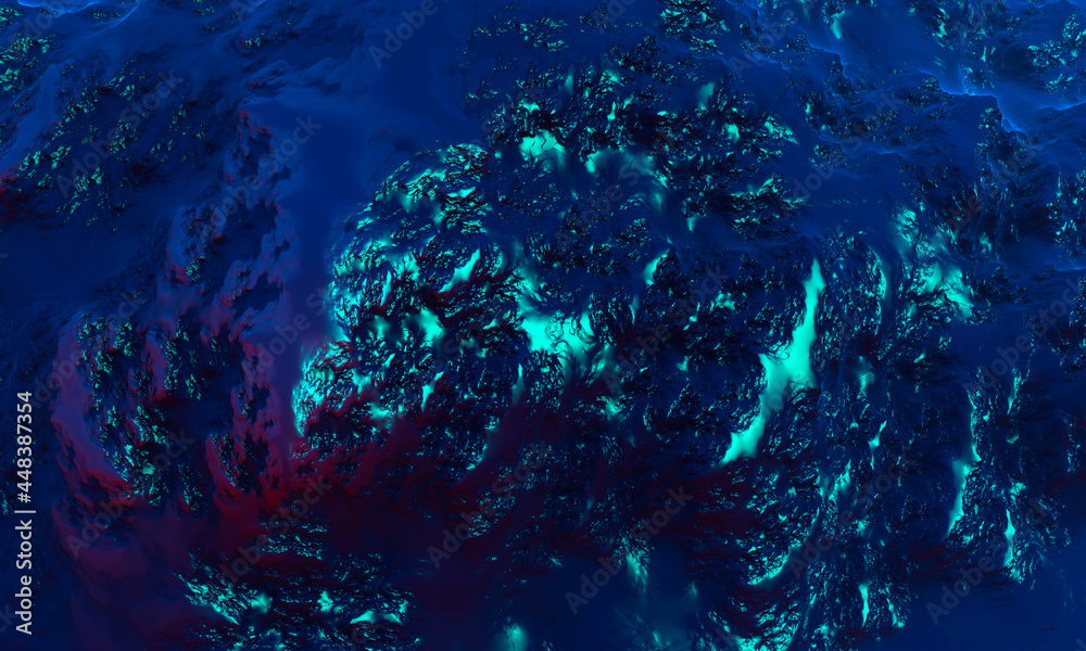 Blue obsidian Texture. Metallic Ore Sparkles Backdrop. Shine Stone ...