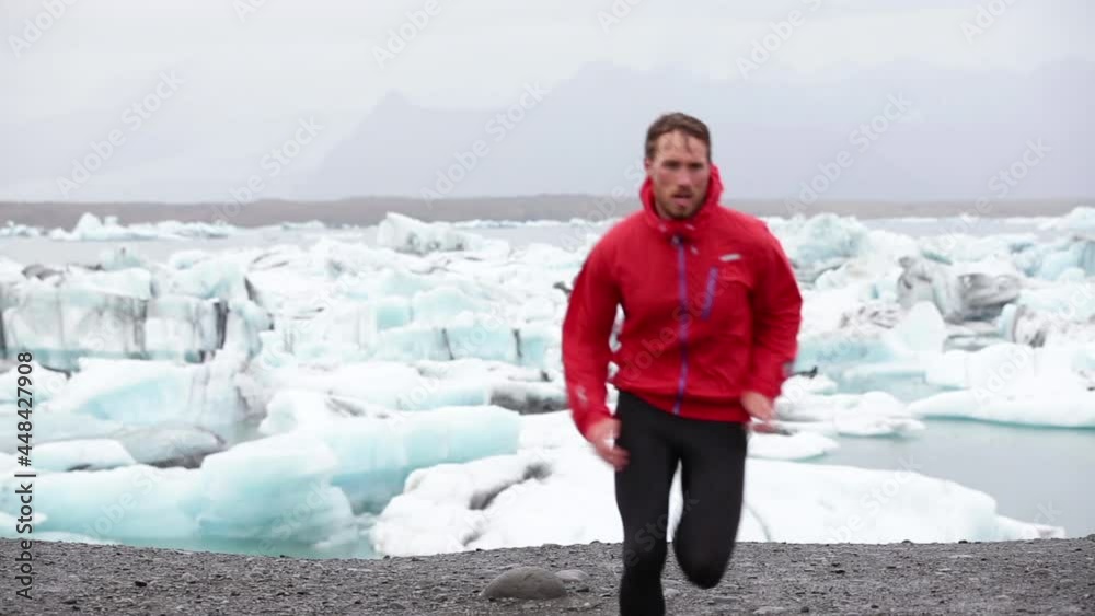 Faster, Stronger, Better - Aspirational video of running man. Trail ...