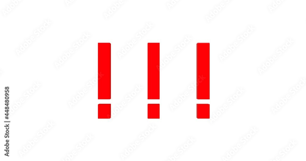 Red exclamation and question marks. Three red question marks turn into ... Red exclamation and question marks. Three red question marks turn into ...